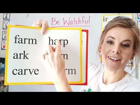 Be Watchful for Sneaky Special Sounds- ar, are, ir ,ire