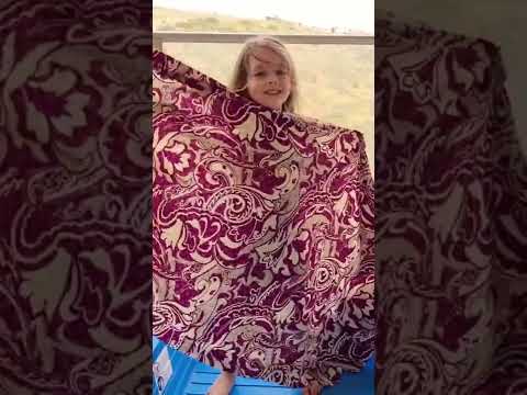 Swimsuit reveal - how momma makes a swimsuit in seconds when kids out grow their clothes so fast!