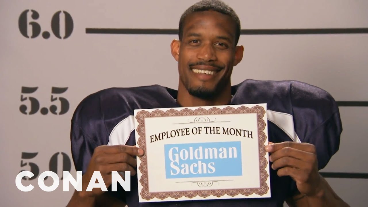 The NFL Addresses Its Crime Problem | CONAN on TBS