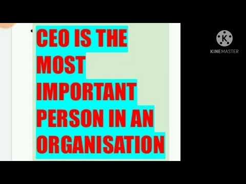 Management of the Company, Organisational Management, Difference between CEO, CMD & GM
