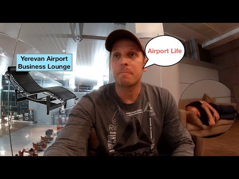 Business Lounge at Zvartnots International Airport (EVN) - Yerevan, Armenia