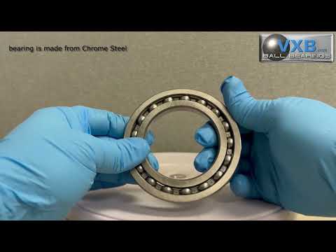 Comparison 60mm inner diameter-Bore-ID Sealed Ball Bearing 6012-2RS vs Open Ball Bearing 16012