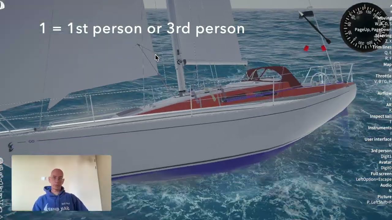Sailing in Sailaway, The Basics