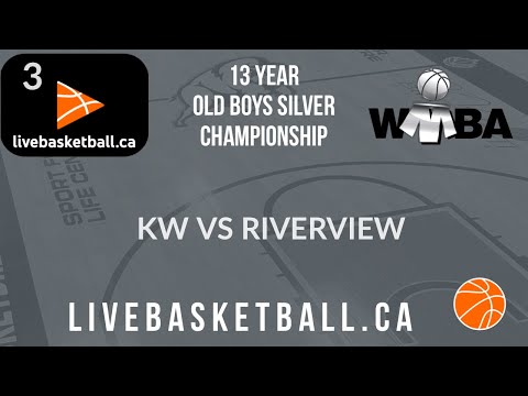 WMBA - 13 Year Old Boys Silver Championship - KW vs Riverview
