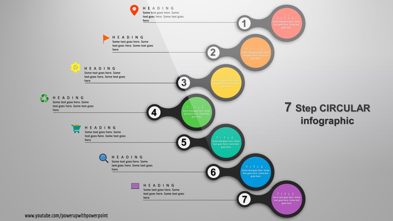 5.Create 7 Step CIRCULAR infographic|PowerPoint Presentation|Graphic Design|Free Template
