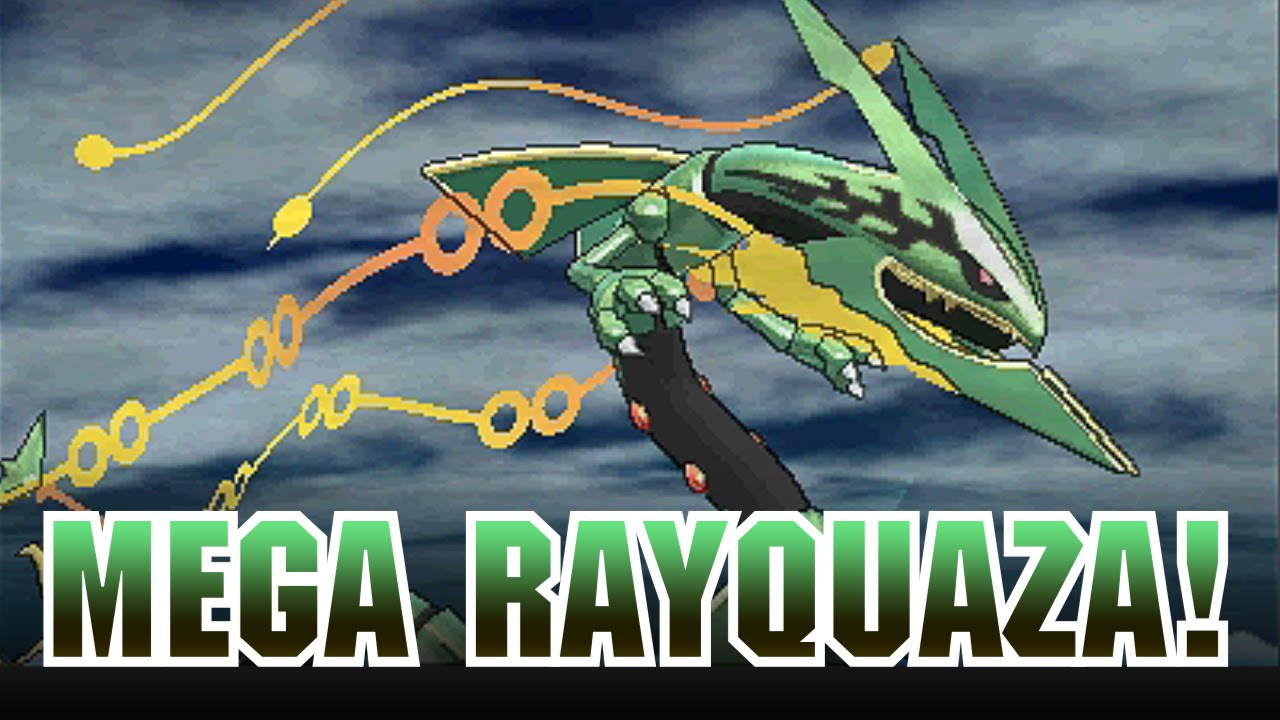 Mega Rayquaza Revealed for Pokémon Omega Ruby and Pokémon Alpha Sapphire!