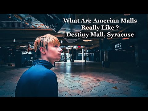 Watch Two English Travellers Explore The Amazing Destiny Mall, Syracuse