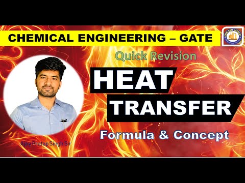 Heat Transfer Complete Quick Revision / GATE Chemical Engineering ...