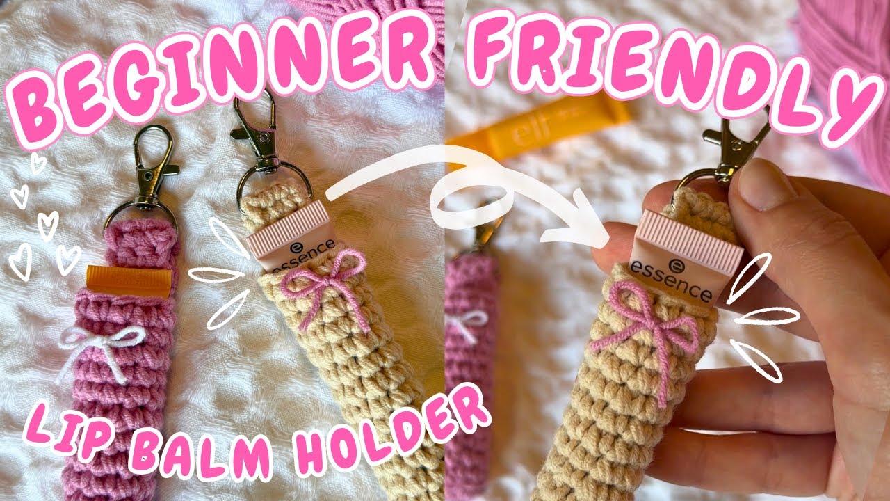 How To Crochet Lip Balm Holder | Any Size (Beginner + Easy) 