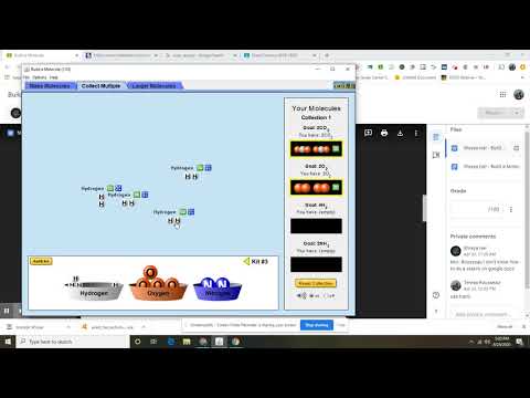 Collection 1 Molecules PHET Lab