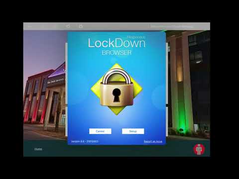 lockdown browser on iPad
