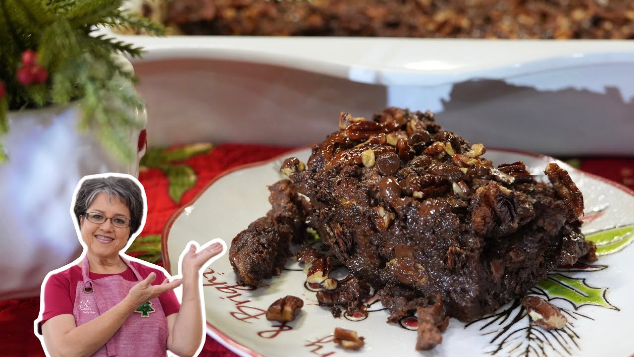 My Christmas Chocolate Bread Pudding // Step by Step ❤️