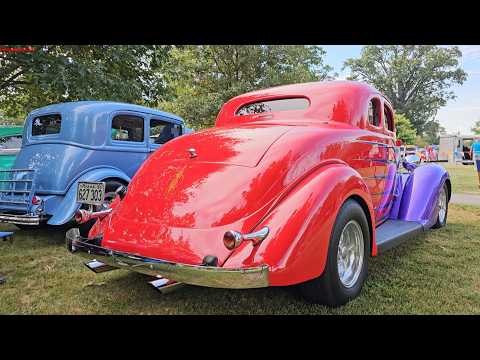 James Dean Run classic car show memories best hot rods street rods & classic cars Fairmount Indiana
