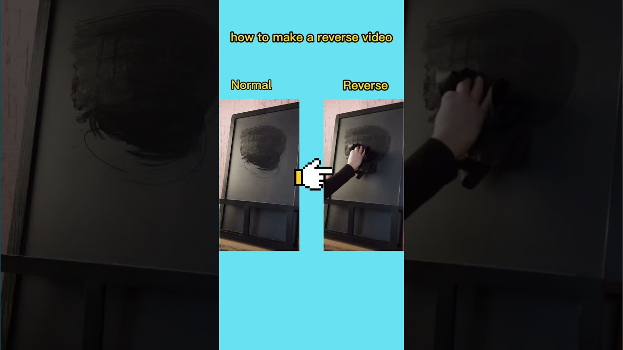How to make a reverse video #shorts