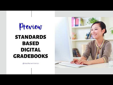 Standards Based Gradebook Teacher Preview