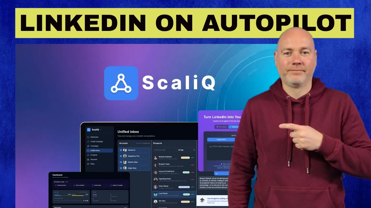 ScaliQ Review: Automate LinkedIn Outreach & Book More Calls
