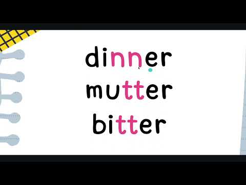 Single Double Consonant Rule Lesson 1