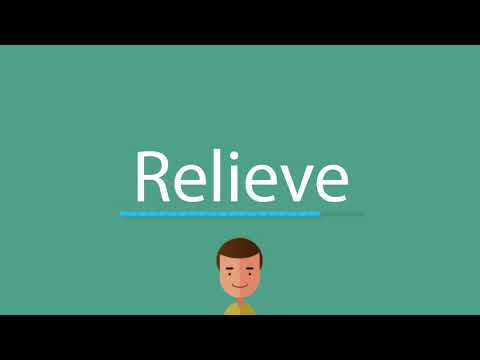 Relieve pronunciation