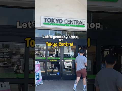 Let’s grocery shop at Tokyo Central