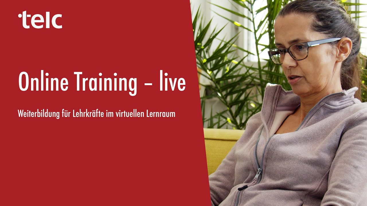 telc Online Training - so einfach ist die virtuelle Weiterbildung!