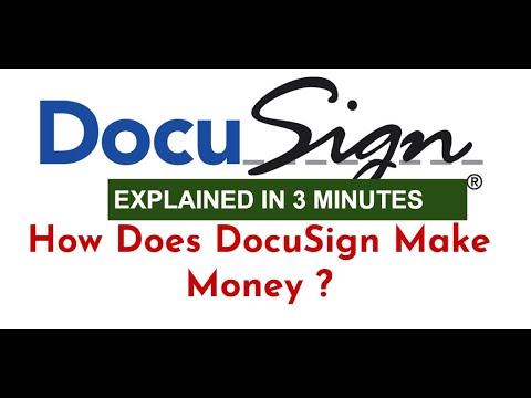DocuSign Business Model Explained | How DocuSign Makes Money | DocuSign Revenue Streams