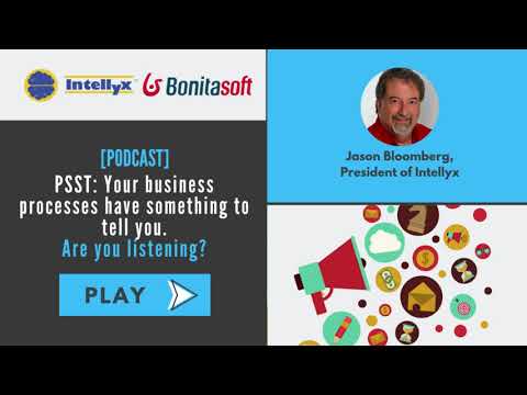 [Podcast] BPM & Process Mining - Intellyx