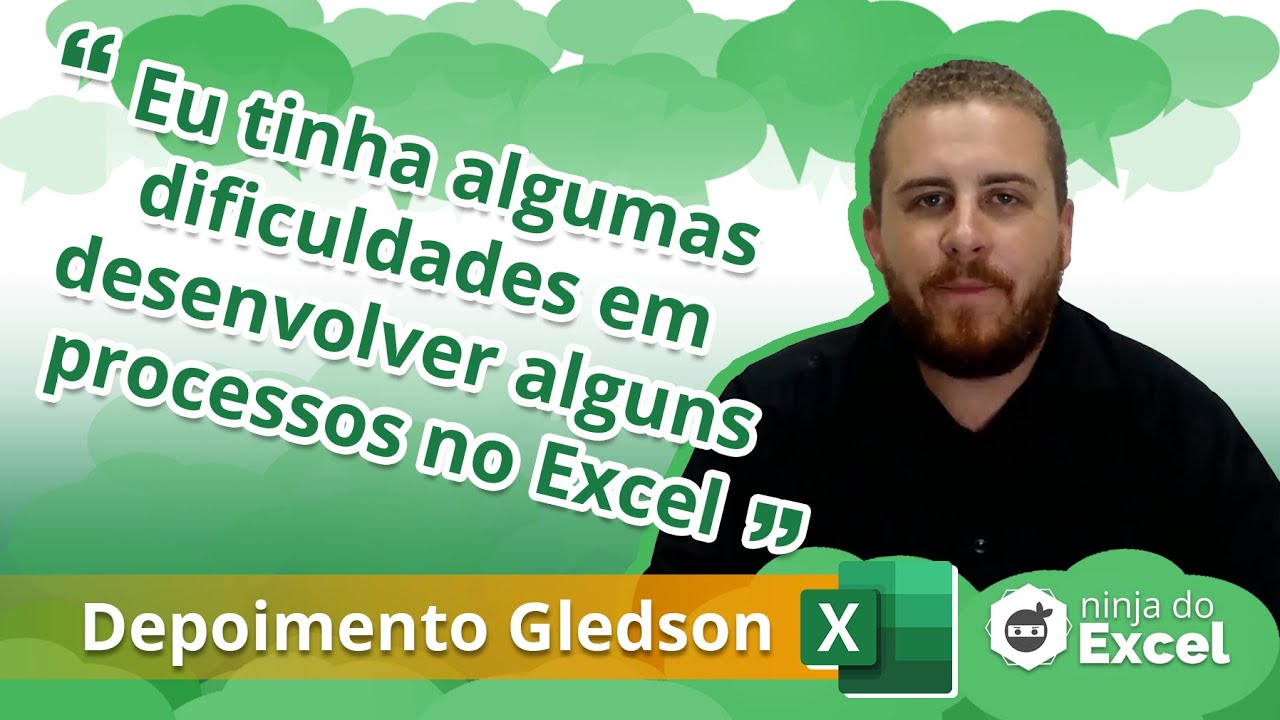 Curso Ninja do Excel | Depoimento Gledson