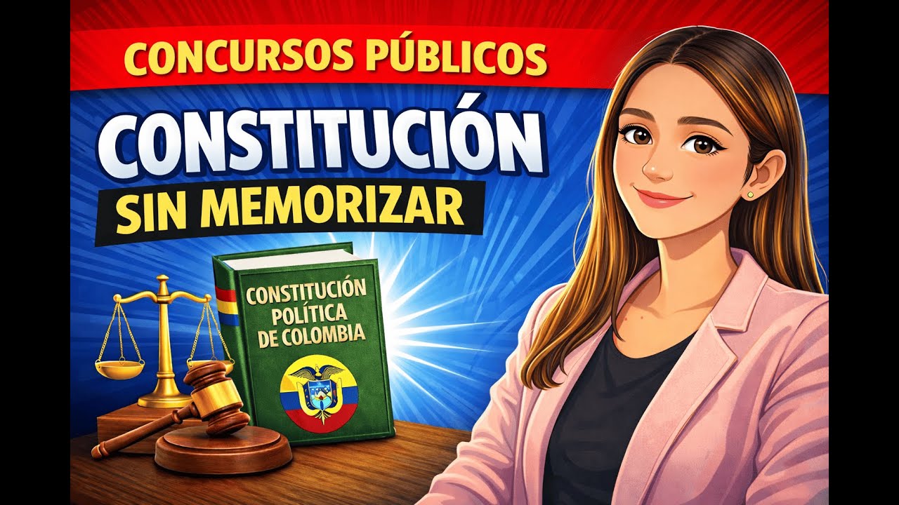 Constitución Política de Colombia para Concursos | Explicado Fácil