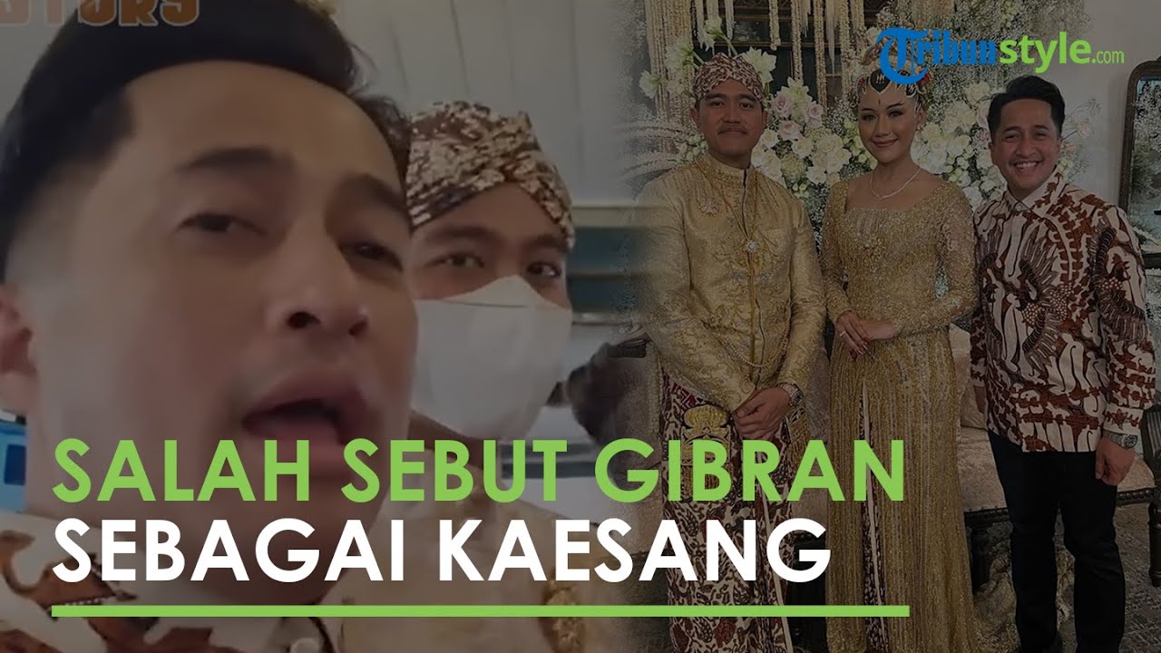 KOCAK! Irfan Hakim Salah Sebut Gibran Rakabuming sebagai Kaesang Pangarep: Gue Malu - Tribun Video