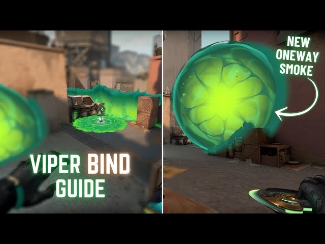 All Viper lineups for Valorant’s Bind