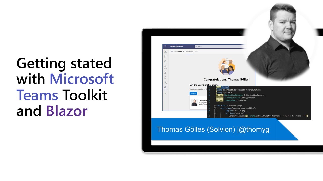 Getting stated with Microsoft Teams Toolkit and Blazor