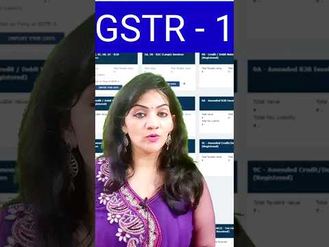 Monthly and quarterly return under GST and GSTR 1