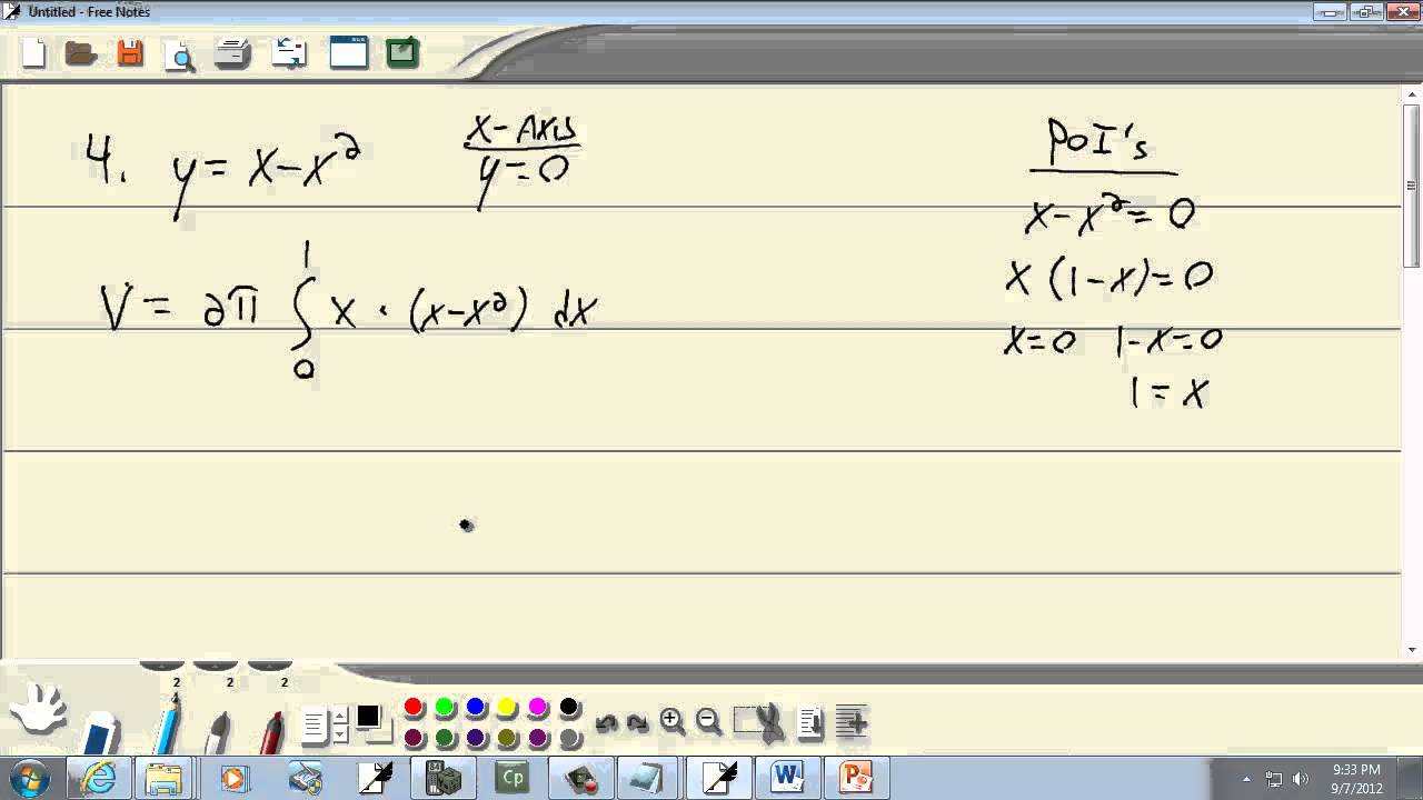 Calculus II - Chapter 7 Test Review - Problem 4