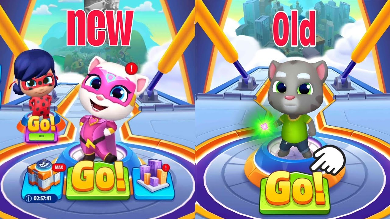 Talking Tom Hero Dash - Unlock Random Characters (Game Version 2019 vs 2026)