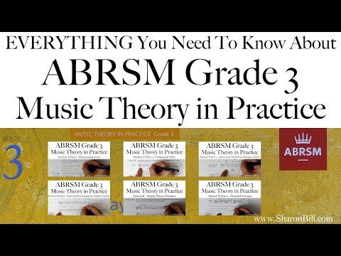 Everything you need to know about ABRSM Grade 3 Music Theory with Sharon Bill
