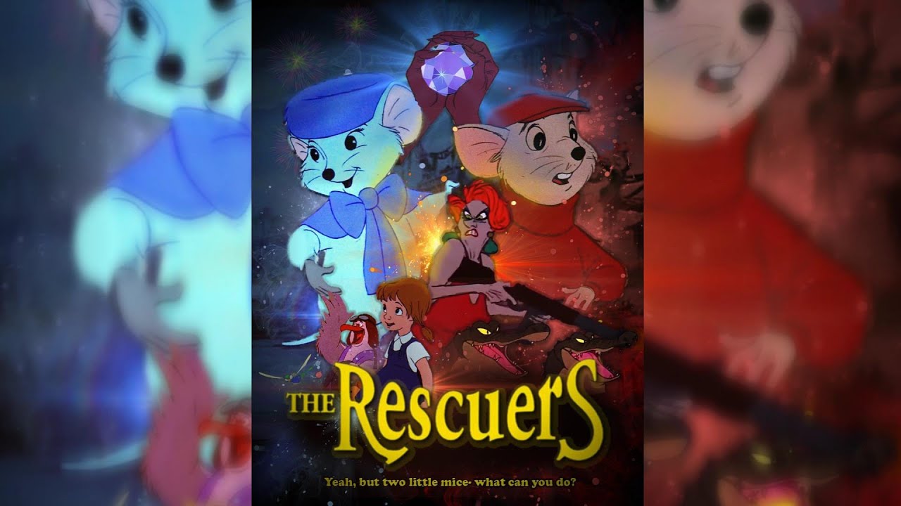 Poster Tutorial: The Rescuers (1977)