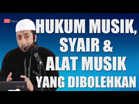 Hukum Musik,Syair & Alat Musik | Ustadz Khalid Basalamah.