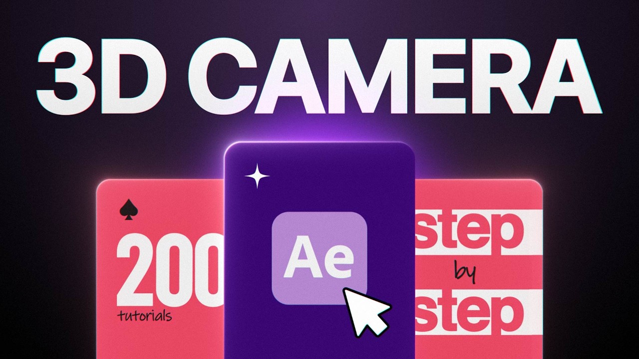 🔥Smooth 3D Camera Animation in After Effects (Full Tutorial | Clean Design)