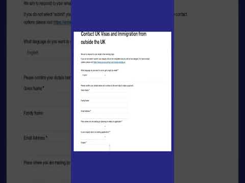 Contact UK Visa and Immigration (UKVI) from outside the UK