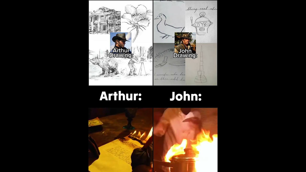 Arthur & John are drawing ✏🖼