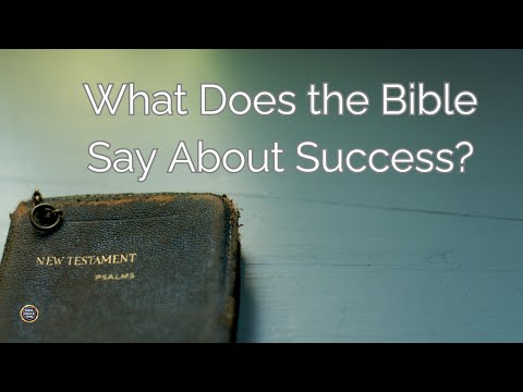 What Does the Bible Say About Success