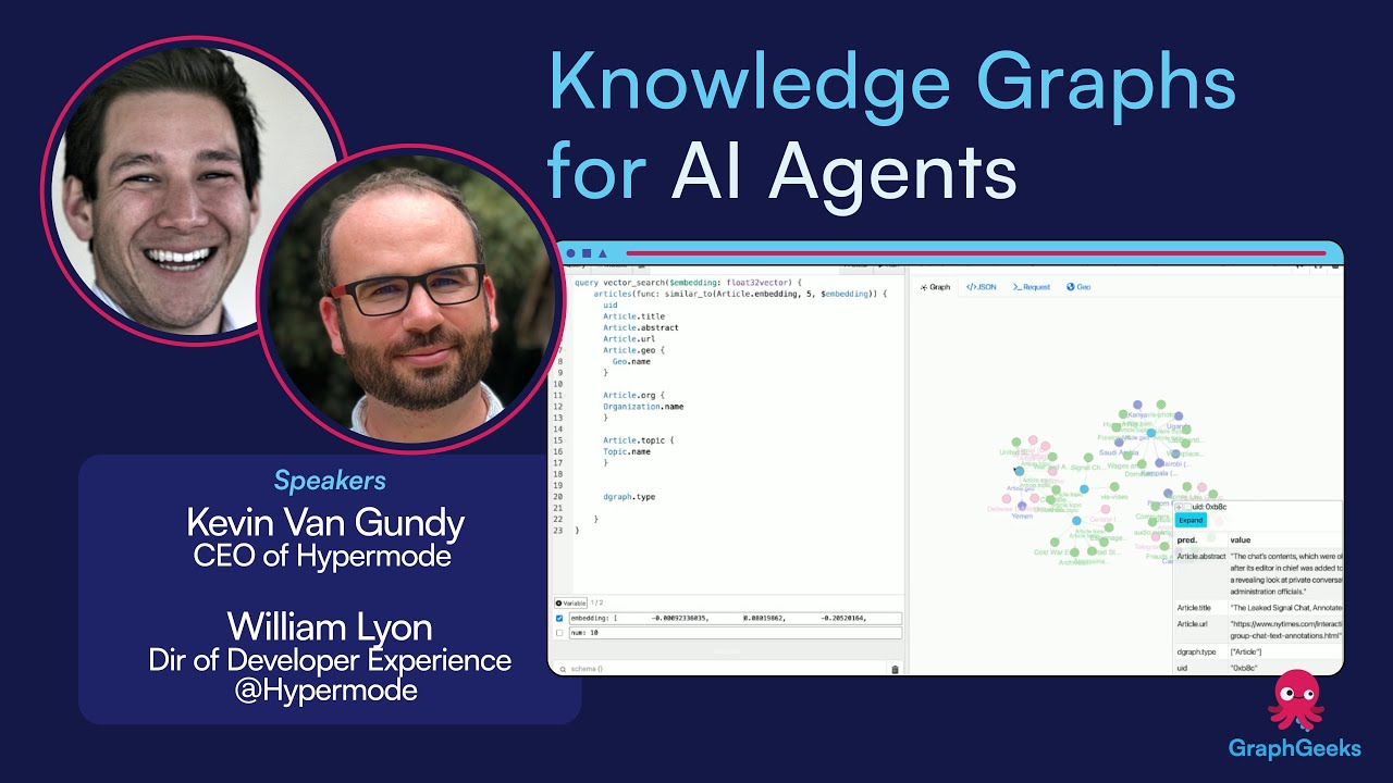GraphGeeks Talk: Knowledge Graphs for AI Agents