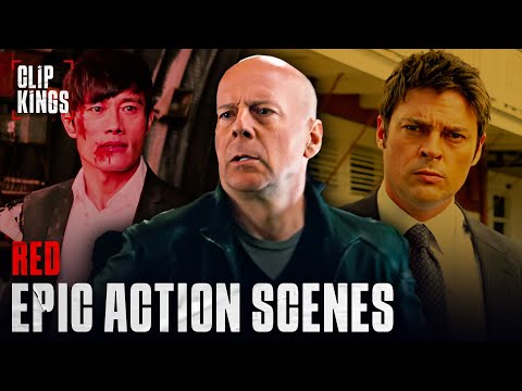 The Best Moments of Red Franchise (Bruce Willis, Helen Mirren, Karl Urban) |