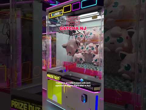 Gatcha NJ (arcade and clawcade) is open now at Menlo Park Mall!