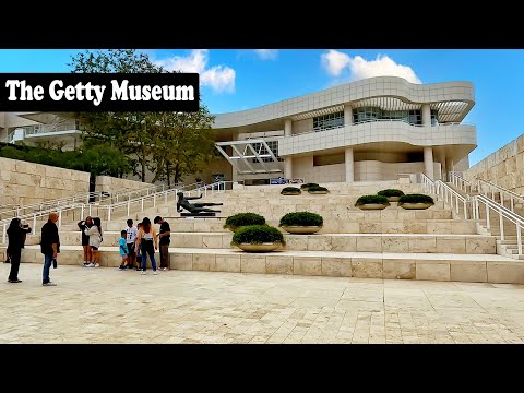 The Getty Center Museum Virtual Walking Tour in Los Angeles, California, USA | September 2023 Update