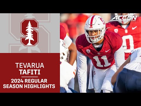 Tevarua Tatifi 2024 Regular Season Highlights | Stanford LB