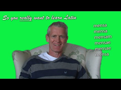 Latin lesson 8: Nouns Like Mensa | So You Really Want to Learn Latin