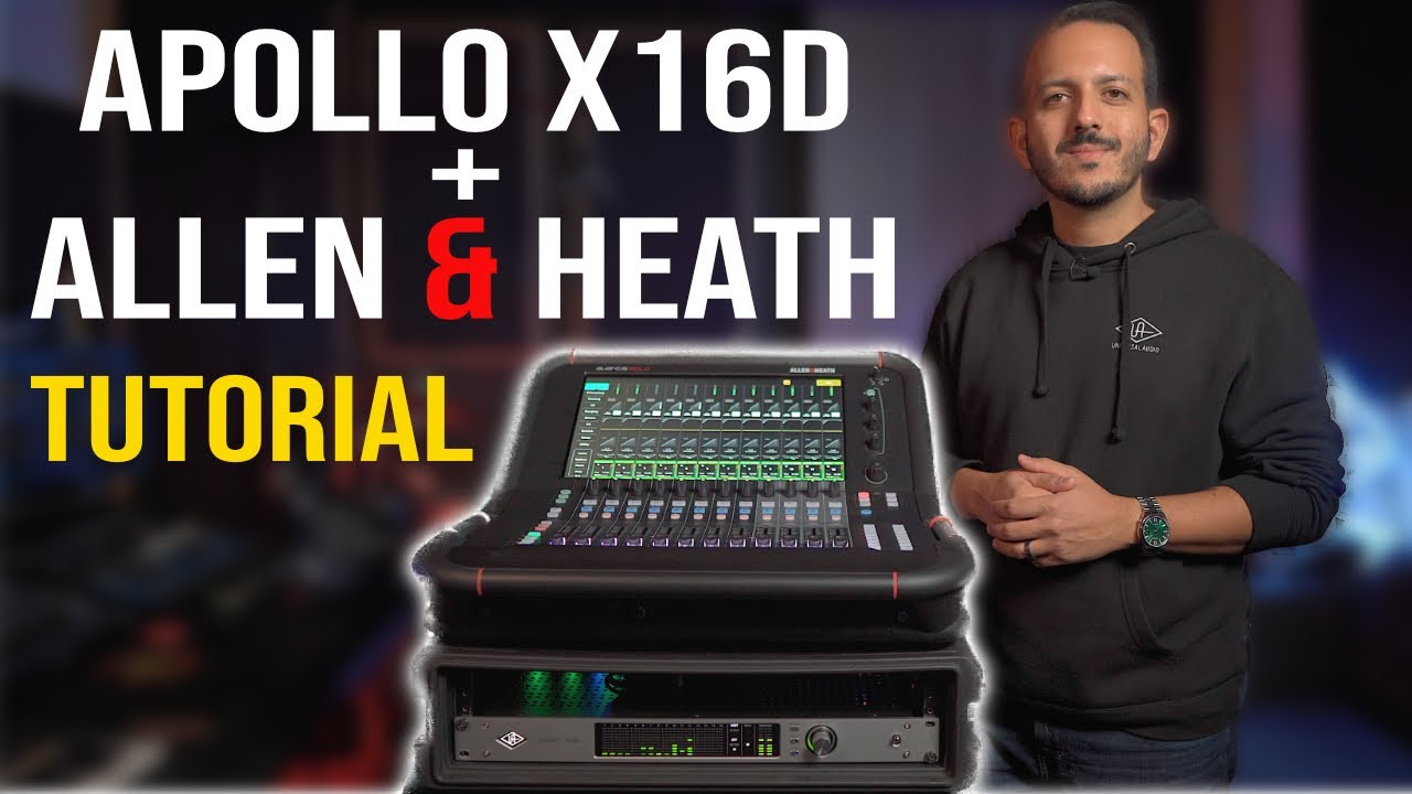 Apollo x16D with Allen & Heath Console - Tutorial!