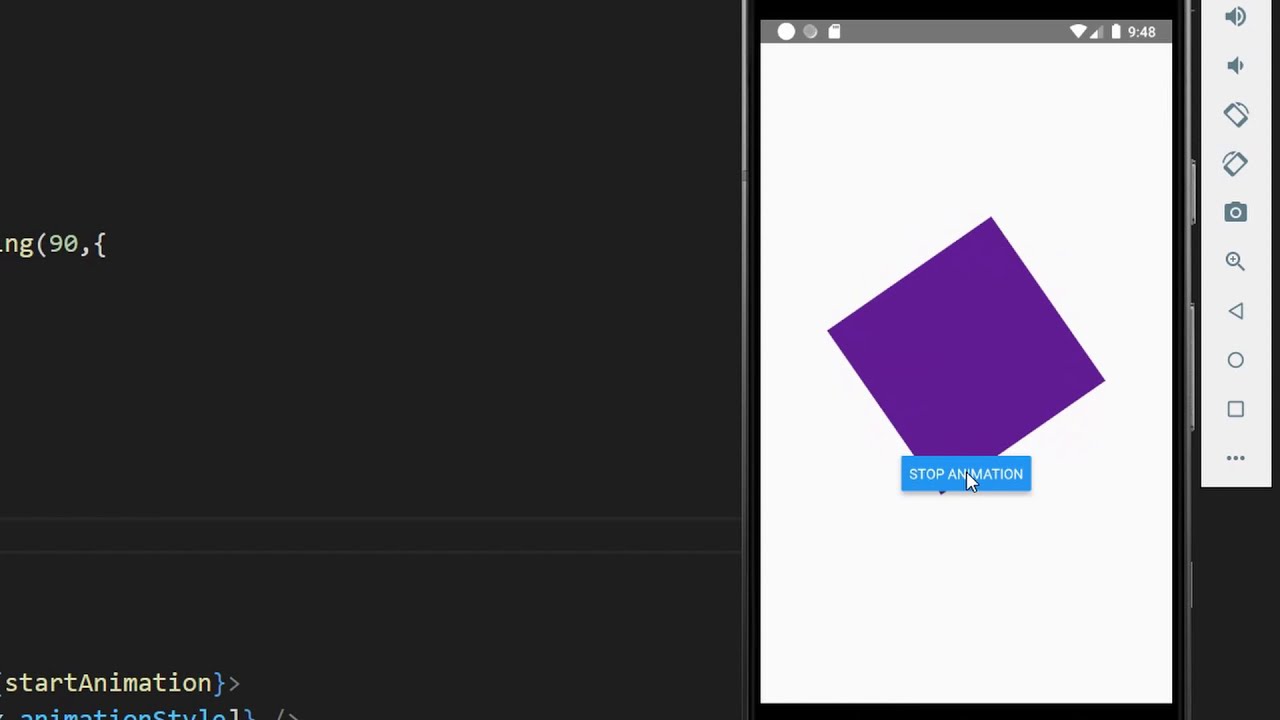 React Native Reanimated cancelAnimation