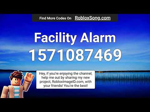 Facility Alarm Roblox ID